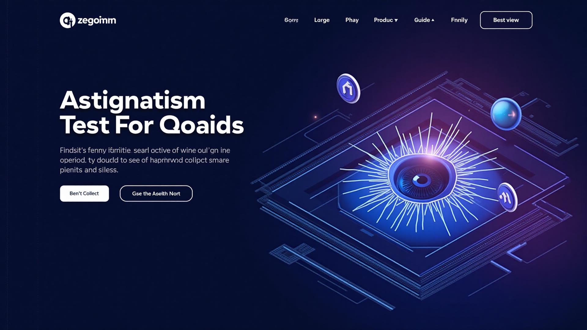 Free Online Astigmatism Test - Professional Vision Assessment